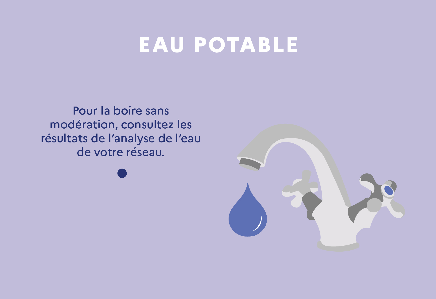 Connaître la qualité de l’eau de consommation (robinet) en Auvergne ...